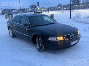 Blue Audi A8 1995 in Liepaja, with an engine capacity of 2.80 L and mileage of 480 thousand km for 1800 €, photo 2 on AUTOMOTO.COM.LV