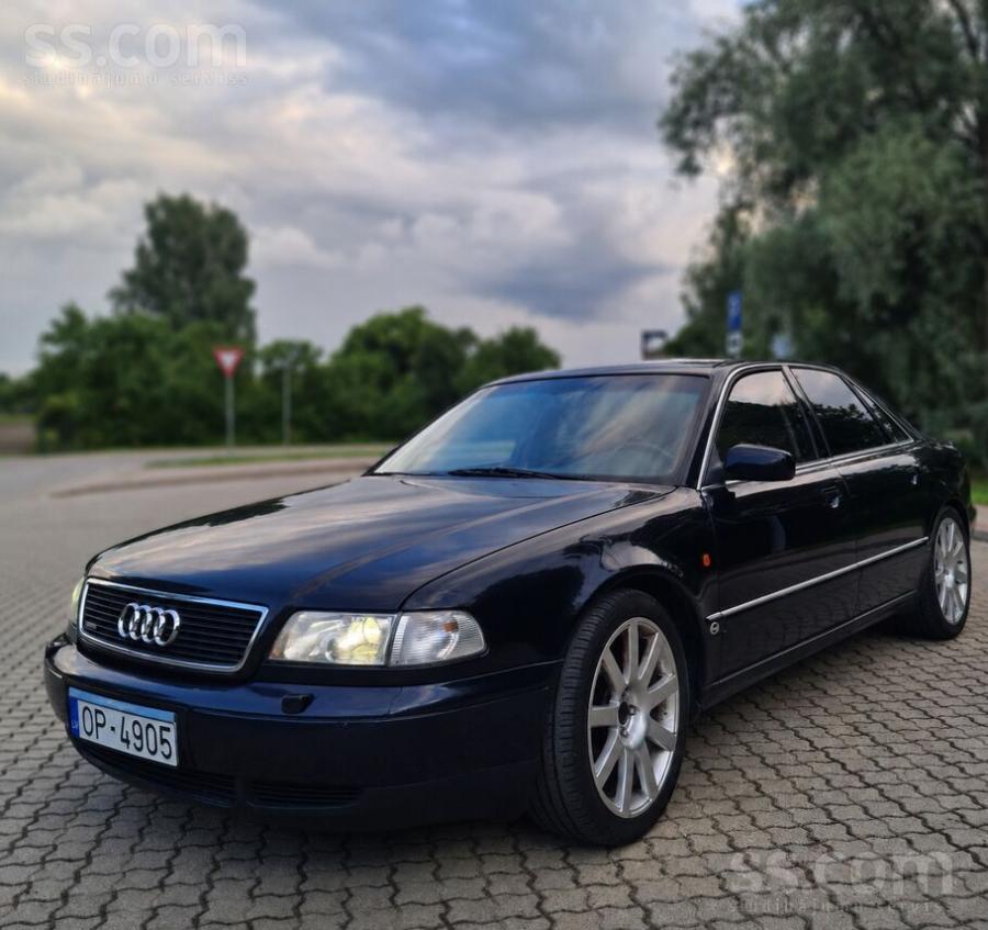 Zils Audi A8 1995 Jēkabpils, ar dzinēja tilpumu 4.20 L un nobraukumu 240 tūkst. km par 3470 €, foto 3 vietnē AUTOMOTO.COM.LV