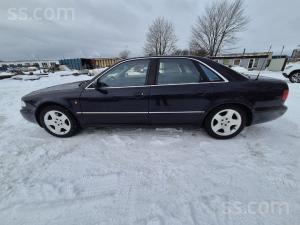 Blue Audi A8 1997 in Liepaja, with an engine capacity of 4.20 L and mileage of 407 thousand km for 1700 €, photo 5 on AUTOMOTO.COM.LV