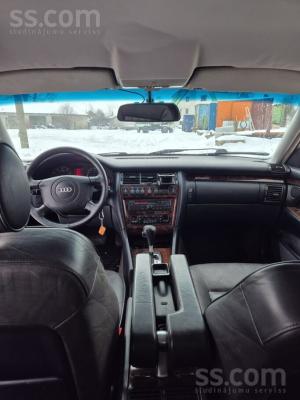 Blue Audi A8 1997 in Liepaja, with an engine capacity of 4.20 L and mileage of 407 thousand km for 1700 €, photo 10 on AUTOMOTO.COM.LV