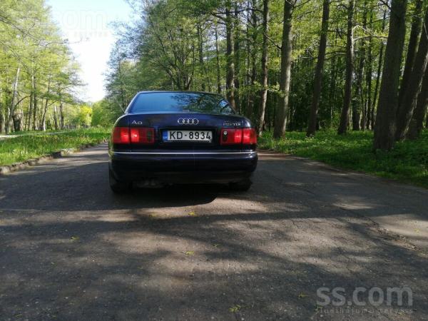 Blue Audi A8 1999 in Liepaja, with an engine capacity of 2.50 L and mileage of 388 thousand km for 2750 €, photo 2 on AUTOMOTO.COM.LV