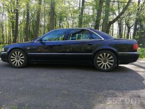 Zils Audi A8 1999 Liepāja, ar dzinēja tilpumu 2.50 L un nobraukumu 388 tūkst. km par 2750 €, foto 6 vietnē AUTOMOTO.COM.LV