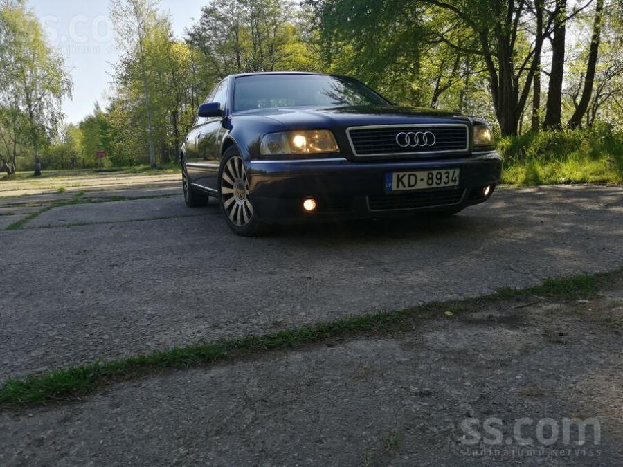 Zils Audi A8 1999 Liepāja, ar dzinēja tilpumu 2.50 L un nobraukumu 388 tūkst. km par 2750 €, foto 7 vietnē AUTOMOTO.COM.LV
