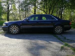 Zils Audi A8 1999 Liepāja, ar dzinēja tilpumu 2.50 L un nobraukumu 388 tūkst. km par 2750 €, foto 14 vietnē AUTOMOTO.COM.LV