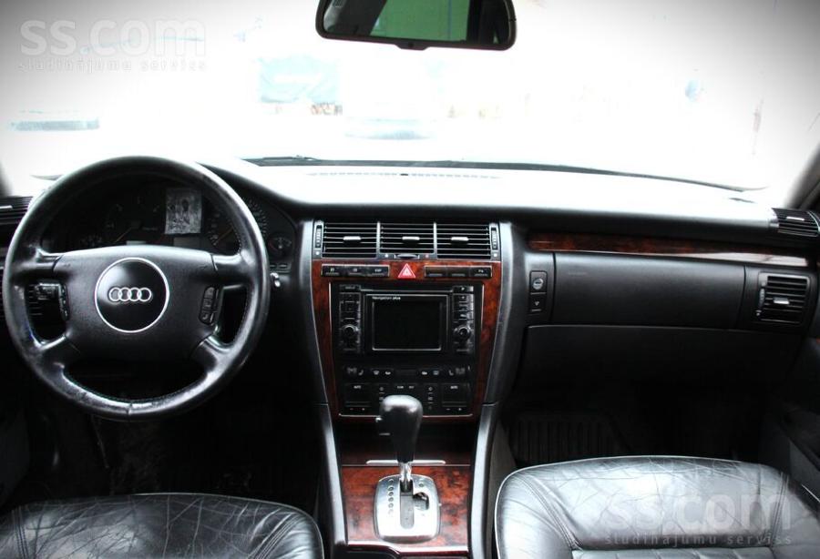 Zils Audi A8 2000 Rēzekne, ar dzinēja tilpumu 2.50 L un nobraukumu 357 tūkst. km par 2695 €, foto 15 vietnē AUTOMOTO.COM.LV
