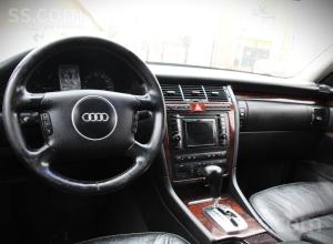 Zils Audi A8 2000 Rēzekne, ar dzinēja tilpumu 2.50 L un nobraukumu 357 tūkst. km par 2695 €, foto 17 vietnē AUTOMOTO.COM.LV