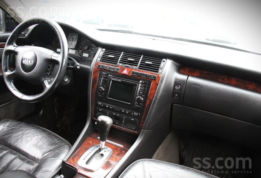 Zils Audi A8 2000 Rēzekne, ar dzinēja tilpumu 2.50 L un nobraukumu 357 tūkst. km par 2695 €, foto 21 vietnē AUTOMOTO.COM.LV
