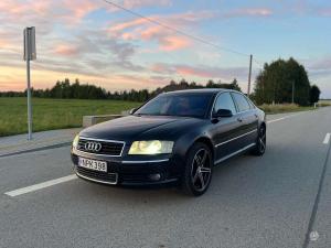 Blue Audi A8 2003 in Klaipeda, with an engine capacity of 3.70 L and mileage of 282 thousand km for 2200 €, photo  on AUTOMOTO.COM.LV