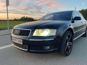 Blue Audi A8 2003 in Klaipeda, with an engine capacity of 3.70 L and mileage of 282 thousand km for 2200 €, photo 8 on AUTOMOTO.COM.LV