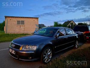 Zils Audi A8 2004 Rīga, ar dzinēja tilpumu 4.20 L un nobraukumu 331 tūkst. km par 2800 €, foto 5 vietnē AUTOMOTO.COM.LV