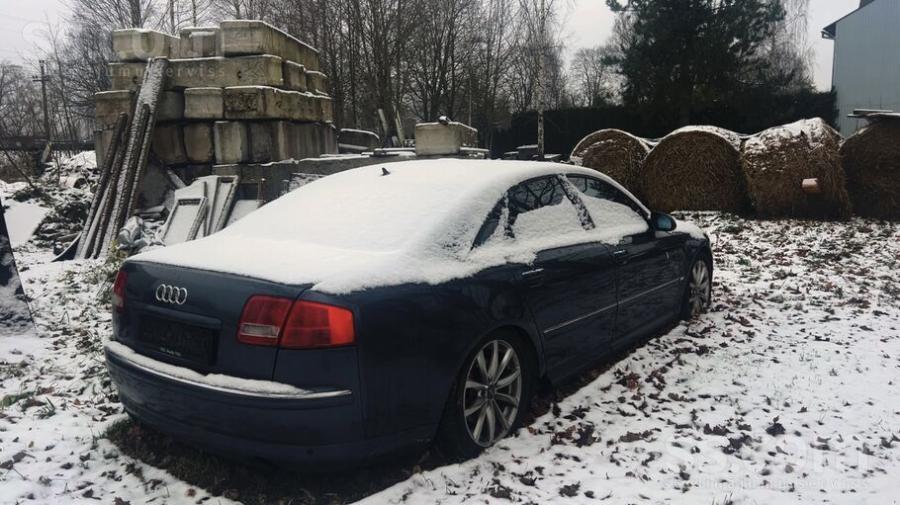 Zils Audi A8 2004 Rīga, ar dzinēja tilpumu 4.20 L un nobraukumu 331 tūkst. km par 2450 €, foto 9 vietnē AUTOMOTO.COM.LV