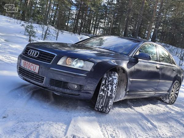 Zils Audi A8 2004 Varėna, ar dzinēja tilpumu 4.20 L un nobraukumu 336 tūkst. km par 2600 €, foto 1 vietnē AUTOMOTO.COM.LV