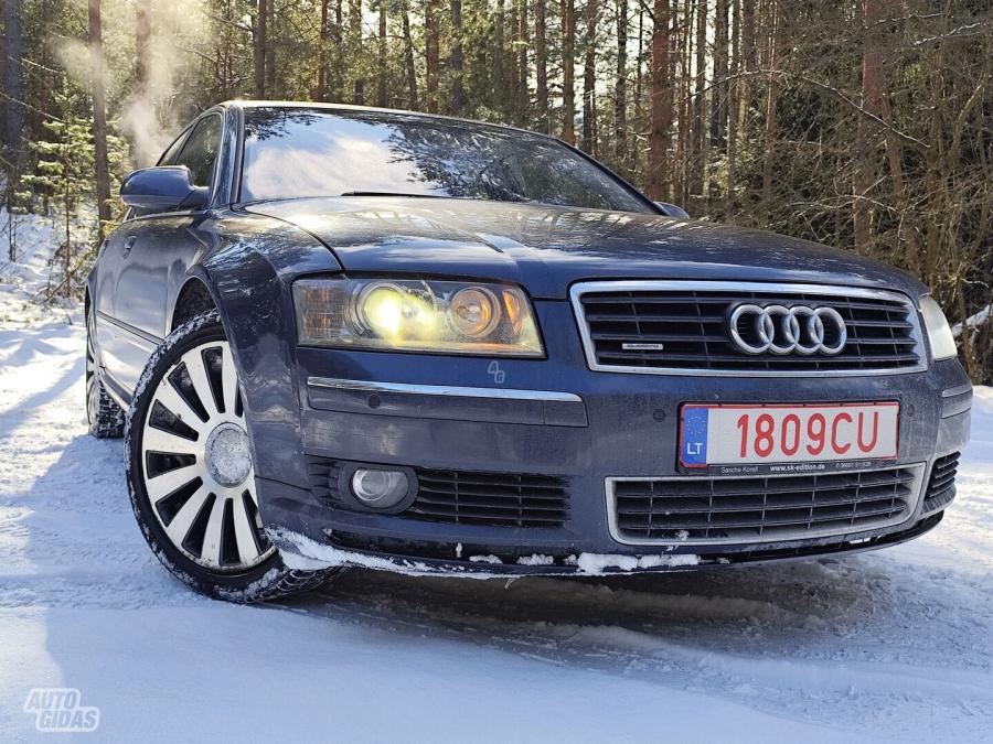 Zils Audi A8 2004 Varėna, ar dzinēja tilpumu 4.20 L un nobraukumu 336 tūkst. km par 2600 €, foto 2 vietnē AUTOMOTO.COM.LV