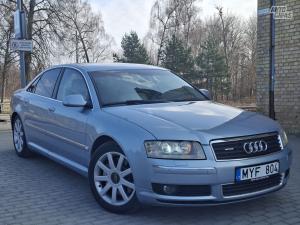 Blue Audi A8 2004 in Silute, with an engine capacity of 4.00 L and mileage of 319 thousand km for 3350 €, photo 8 on AUTOMOTO.COM.LV