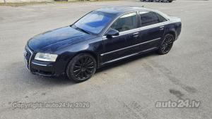 Zils Audi A8 2004 Tallina, ar dzinēja tilpumu 3.90 L un nobraukumu 338 tūkst. km par 1999 €, foto  vietnē AUTOMOTO.COM.LV