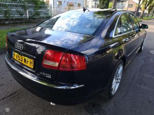 Blue Audi A8 2004 in Alytus, with an engine capacity of 3.94 L and mileage of 155 thousand km for 2950 €, photo 4 on AUTOMOTO.COM.LV