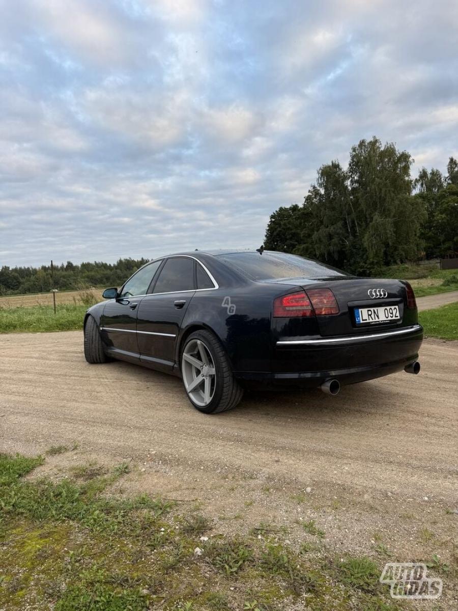 Синий Ауди А8 2004 в Пакруойис, объемом двигателя 3.90 л и пробегом 264 тыс. км за 3300 €, фото 5 на AUTOMOTO.COM.LV