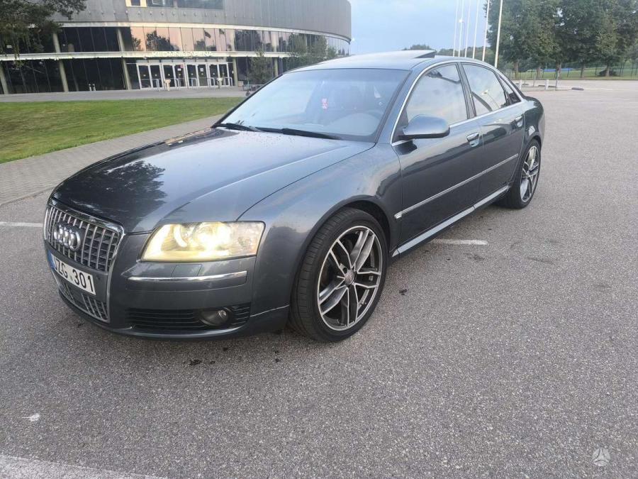 Blue Audi A8 2005 in Kedainiai, with an engine capacity of 4.13 L and mileage of 320 thousand km for 8200 €, photo 1 on AUTOMOTO.COM.LV