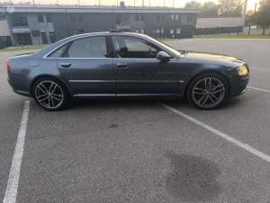 Blue Audi A8 2005 in Kedainiai, with an engine capacity of 4.13 L and mileage of 320 thousand km for 8200 €, photo 5 on AUTOMOTO.COM.LV