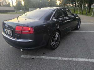 Blue Audi A8 2005 in Kedainiai, with an engine capacity of 4.13 L and mileage of 320 thousand km for 8200 €, photo 9 on AUTOMOTO.COM.LV
