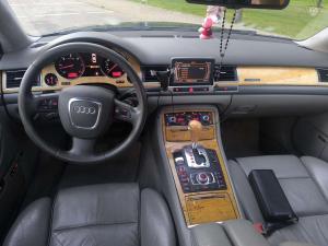 Blue Audi A8 2005 in Kedainiai, with an engine capacity of 4.13 L and mileage of 320 thousand km for 8200 €, photo 10 on AUTOMOTO.COM.LV