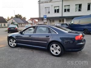 Zils Audi A8 2005 Daugavpils, ar dzinēja tilpumu 4.20 L un nobraukumu 282 tūkst. km par 4500 €, foto  vietnē AUTOMOTO.COM.LV