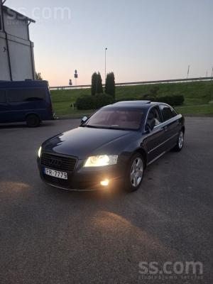 Blue Audi A8 2005 in Daugavpils, with an engine capacity of 4.20 L and mileage of 283 thousand km for 4400 €, photo  on AUTOMOTO.COM.LV