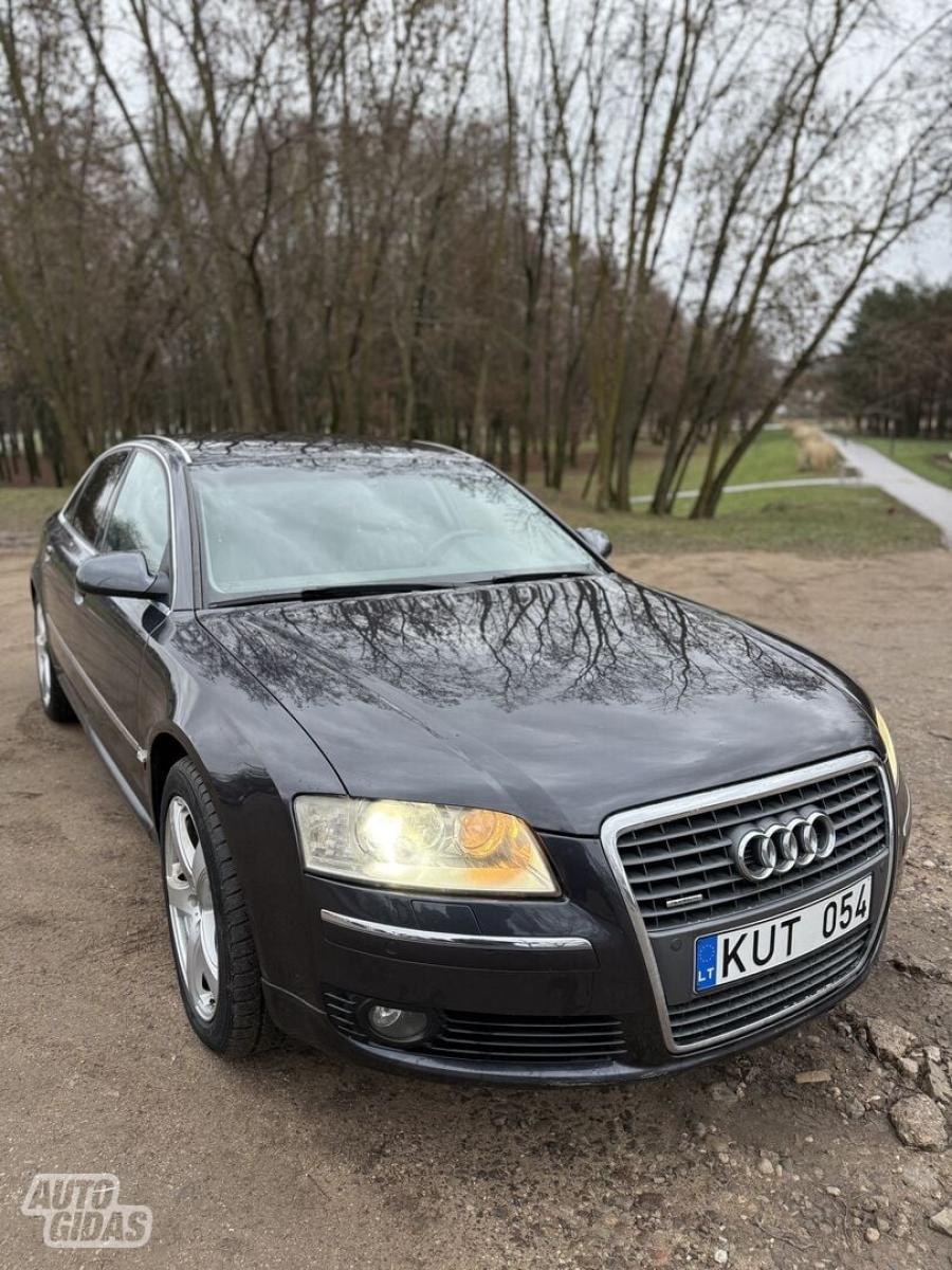 Blue Audi A8 2006 in Kaunas, with an engine capacity of 3.00 L and mileage of 230 thousand km for 3600 €, photo 1 on AUTOMOTO.COM.LV