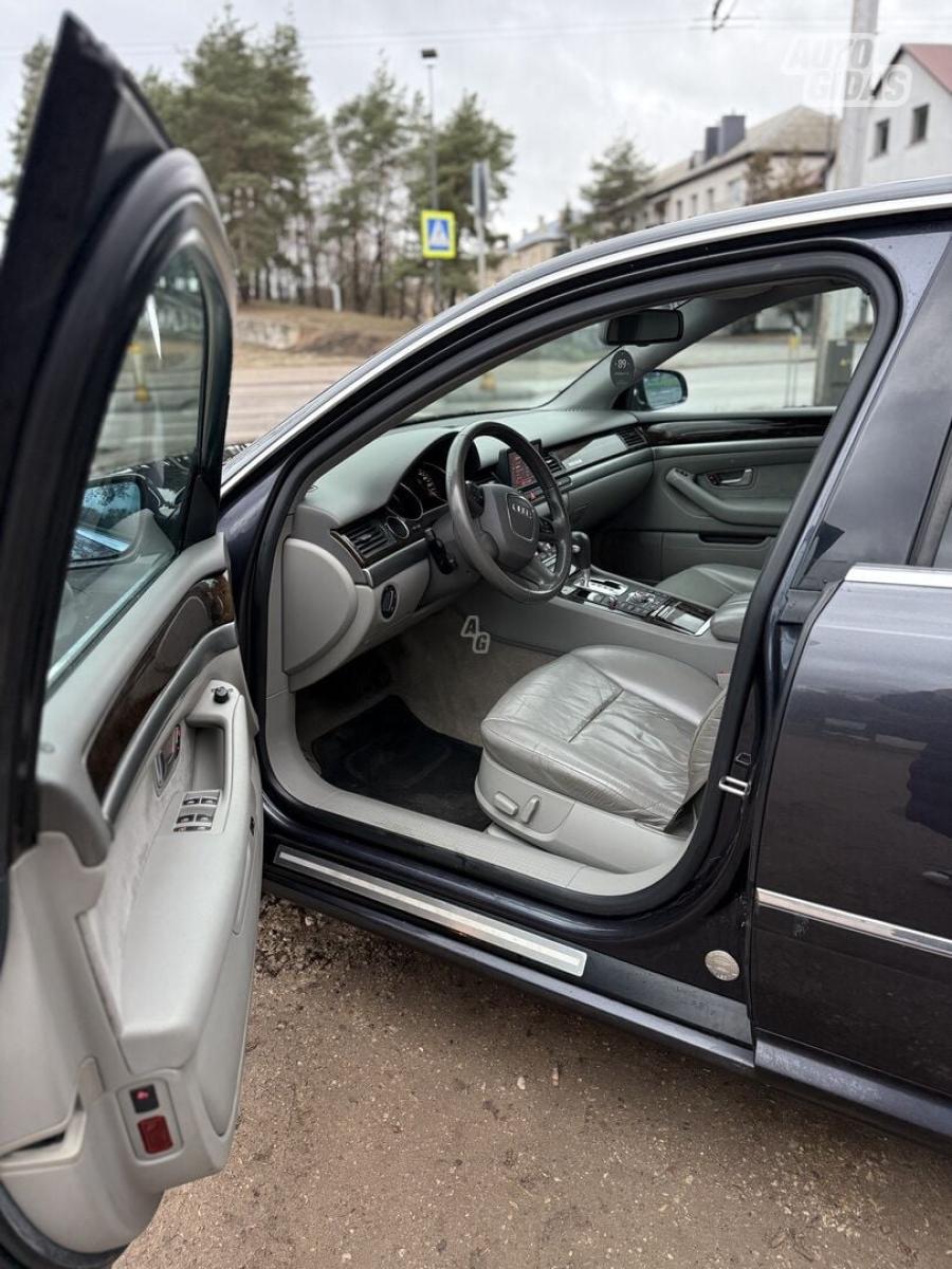 Blue Audi A8 2006 in Kaunas, with an engine capacity of 3.00 L and mileage of 230 thousand km for 3600 €, photo 10 on AUTOMOTO.COM.LV