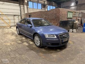 Zils Audi A8 2006 Naujoji Akmenė, ar dzinēja tilpumu 3.70 L un nobraukumu 583 tūkst. km par 2800 €, foto 3 vietnē AUTOMOTO.COM.LV
