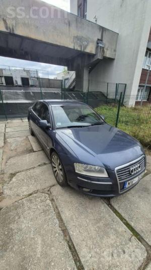 Zils Audi A8 2006 Rīga, ar dzinēja tilpumu 3.00 L un nobraukumu 440 tūkst. km par 4300 €, foto 3 vietnē AUTOMOTO.COM.LV