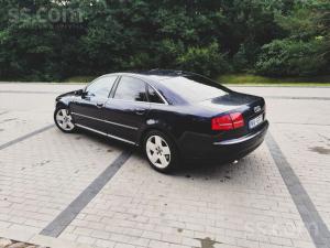 Blue Audi A8 2006 in Ventspils, with an engine capacity of 4.20 L and mileage of 388 thousand km for 4700 €, photo 8 on AUTOMOTO.COM.LV