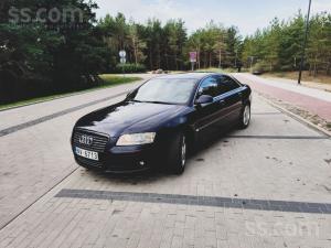Blue Audi A8 2006 in Ventspils, with an engine capacity of 4.20 L and mileage of 388 thousand km for 4700 €, photo 13 on AUTOMOTO.COM.LV