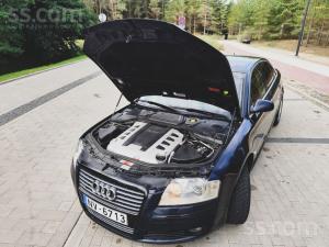 Blue Audi A8 2006 in Ventspils, with an engine capacity of 4.20 L and mileage of 388 thousand km for 4700 €, photo 15 on AUTOMOTO.COM.LV