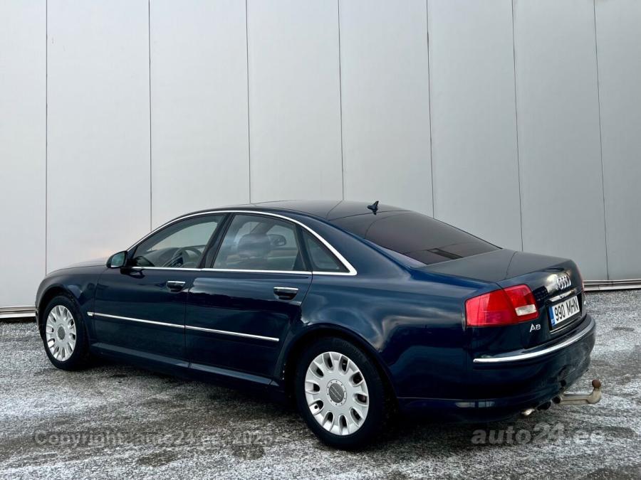 Zils Audi A8 2007 Tallina, ar dzinēja tilpumu 4.10 L un nobraukumu 335 tūkst. km par 6999 €, foto 3 vietnē AUTOMOTO.COM.LV