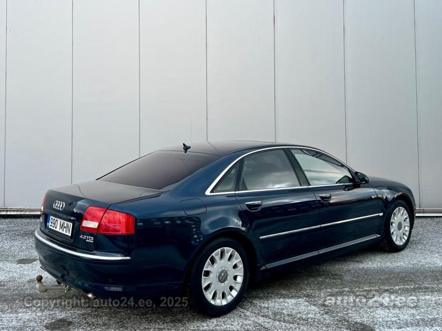 Zils Audi A8 2007 Tallina, ar dzinēja tilpumu 4.10 L un nobraukumu 335 tūkst. km par 6999 €, foto 6 vietnē AUTOMOTO.COM.LV