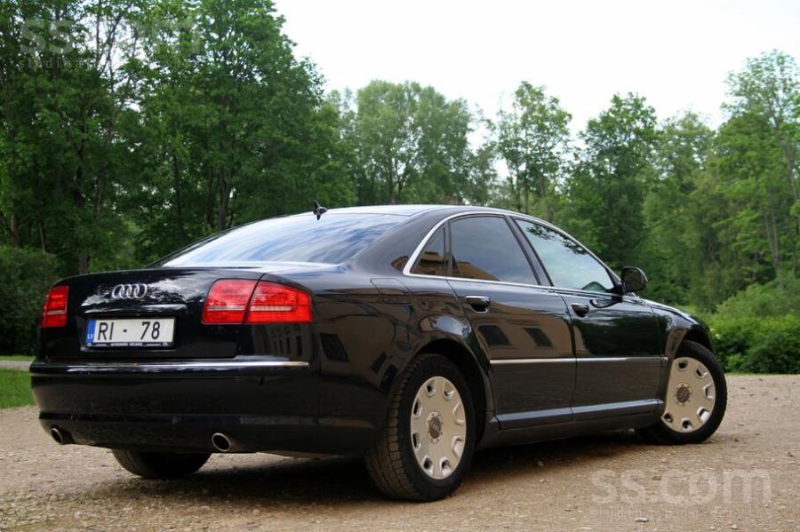 Zils Audi A8 2008 Preiļi, ar dzinēja tilpumu 3.00 L un nobraukumu 349 tūkst. km par 1800 €, foto 3 vietnē AUTOMOTO.COM.LV