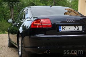 Zils Audi A8 2008 Preiļi, ar dzinēja tilpumu 3.00 L un nobraukumu 349 tūkst. km par 1800 €, foto 7 vietnē AUTOMOTO.COM.LV