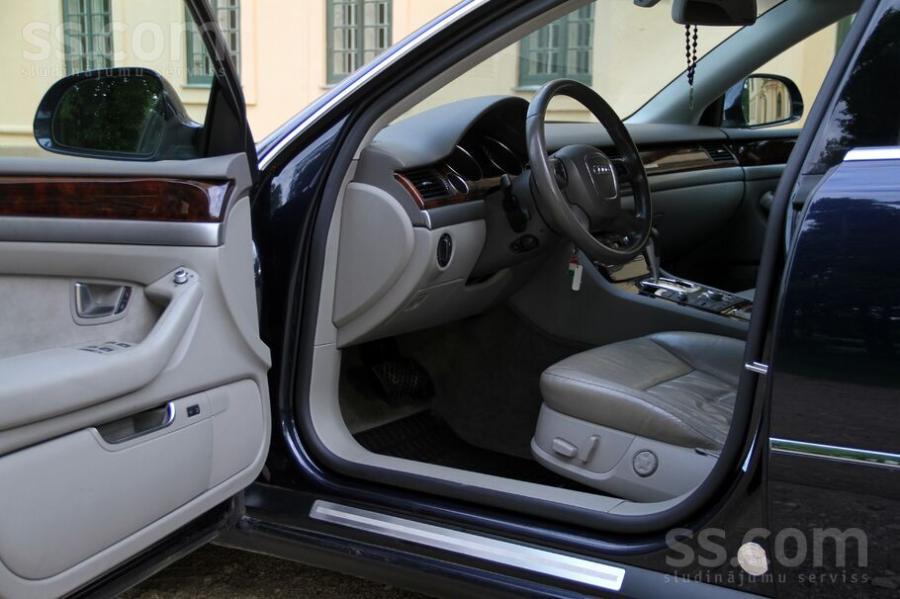 Zils Audi A8 2008 Preiļi, ar dzinēja tilpumu 3.00 L un nobraukumu 349 tūkst. km par 1800 €, foto 15 vietnē AUTOMOTO.COM.LV