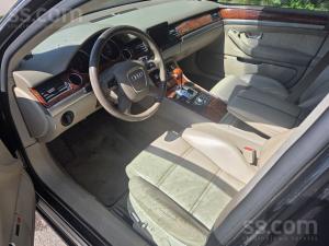 Blue Audi A8 2008 in Daugavpils, with an engine capacity of 3.00 L and mileage of 0 thousand km for 6490 €, photo 4 on AUTOMOTO.COM.LV