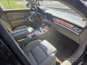 Blue Audi A8 2008 in Daugavpils, with an engine capacity of 3.00 L and mileage of 0 thousand km for 6490 €, photo 5 on AUTOMOTO.COM.LV
