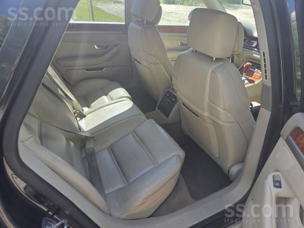 Blue Audi A8 2008 in Daugavpils, with an engine capacity of 3.00 L and mileage of 0 thousand km for 6490 €, photo 5 on AUTOMOTO.COM.LV