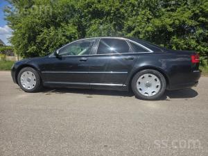 Blue Audi A8 2008 in Daugavpils, with an engine capacity of 3.00 L and mileage of 0 thousand km for 6490 €, photo 11 on AUTOMOTO.COM.LV