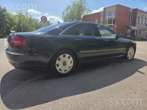 Blue Audi A8 2008 in Daugavpils, with an engine capacity of 3.00 L and mileage of 0 thousand km for 6490 €, photo 14 on AUTOMOTO.COM.LV