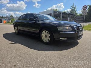 Blue Audi A8 2008 in Daugavpils, with an engine capacity of 3.00 L and mileage of 0 thousand km for 6490 €, photo 15 on AUTOMOTO.COM.LV