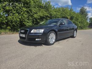 Blue Audi A8 2008 in Daugavpils, with an engine capacity of 3.00 L and mileage of 0 thousand km for 5999 €, photo 20 on AUTOMOTO.COM.LV