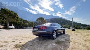 Blue Audi A8 2008 in Riga, with an engine capacity of 3.00 L and mileage of 0 thousand km for 9900 €, photo 5 on AUTOMOTO.COM.LV