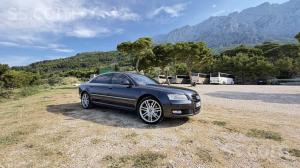 Blue Audi A8 2008 in Riga, with an engine capacity of 3.00 L and mileage of 0 thousand km for 9900 €, photo 6 on AUTOMOTO.COM.LV