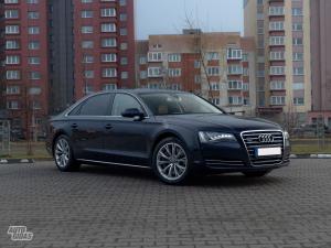Blue Audi A8 2012 in Klaipeda, with an engine capacity of 4.10 L and mileage of 230 thousand km for 13000 €, photo  on AUTOMOTO.COM.LV