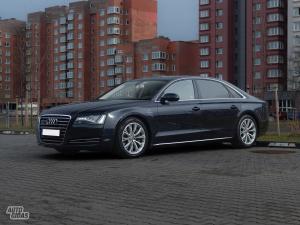 Blue Audi A8 2012 in Klaipeda, with an engine capacity of 4.10 L and mileage of 230 thousand km for 13000 €, photo 3 on AUTOMOTO.COM.LV